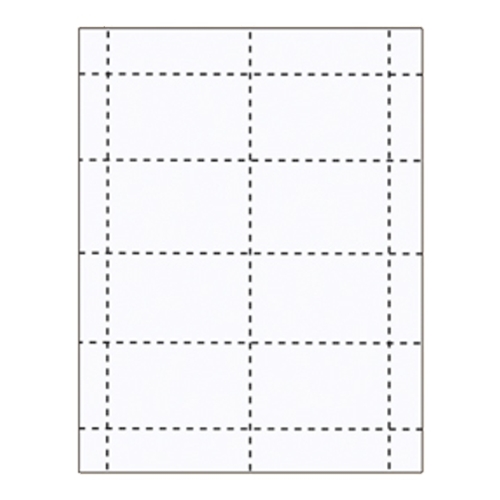 3 1/2" x 2 3/16" ID Inserts - 500 pack - Name Badge Productions