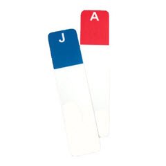 Alpha Name Badge Dividers - Name Badge Productions